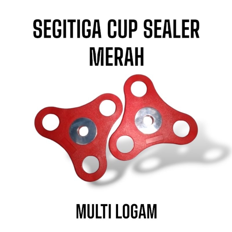Jual Segitiga Merah Press Plastik Cup Sealer Untuk Semua Merek ( Harga ...