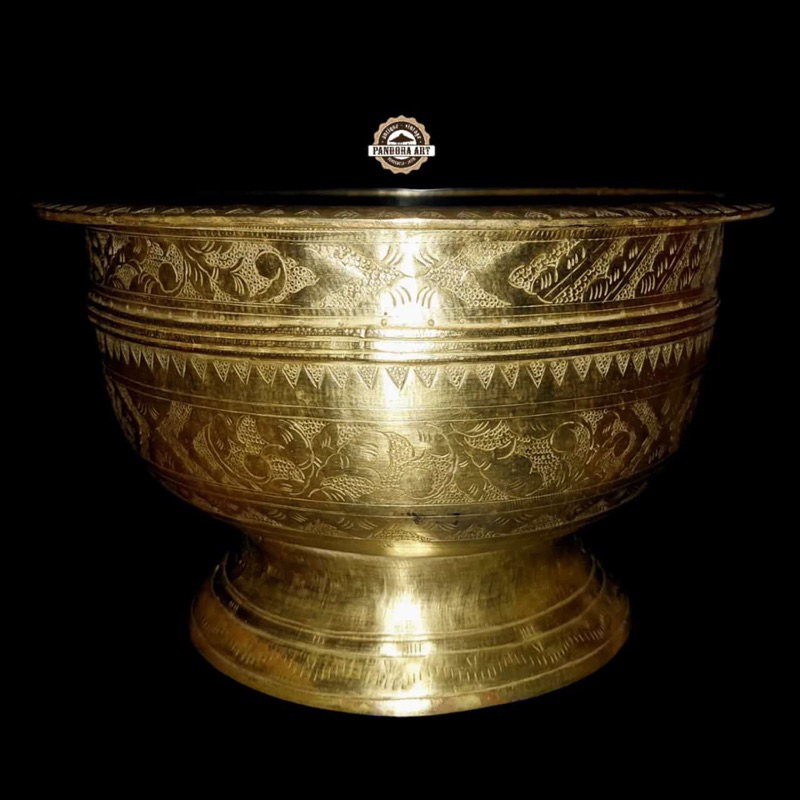 Jual Bokor kuningan ukir lawas ( B697 ) | Shopee Indonesia