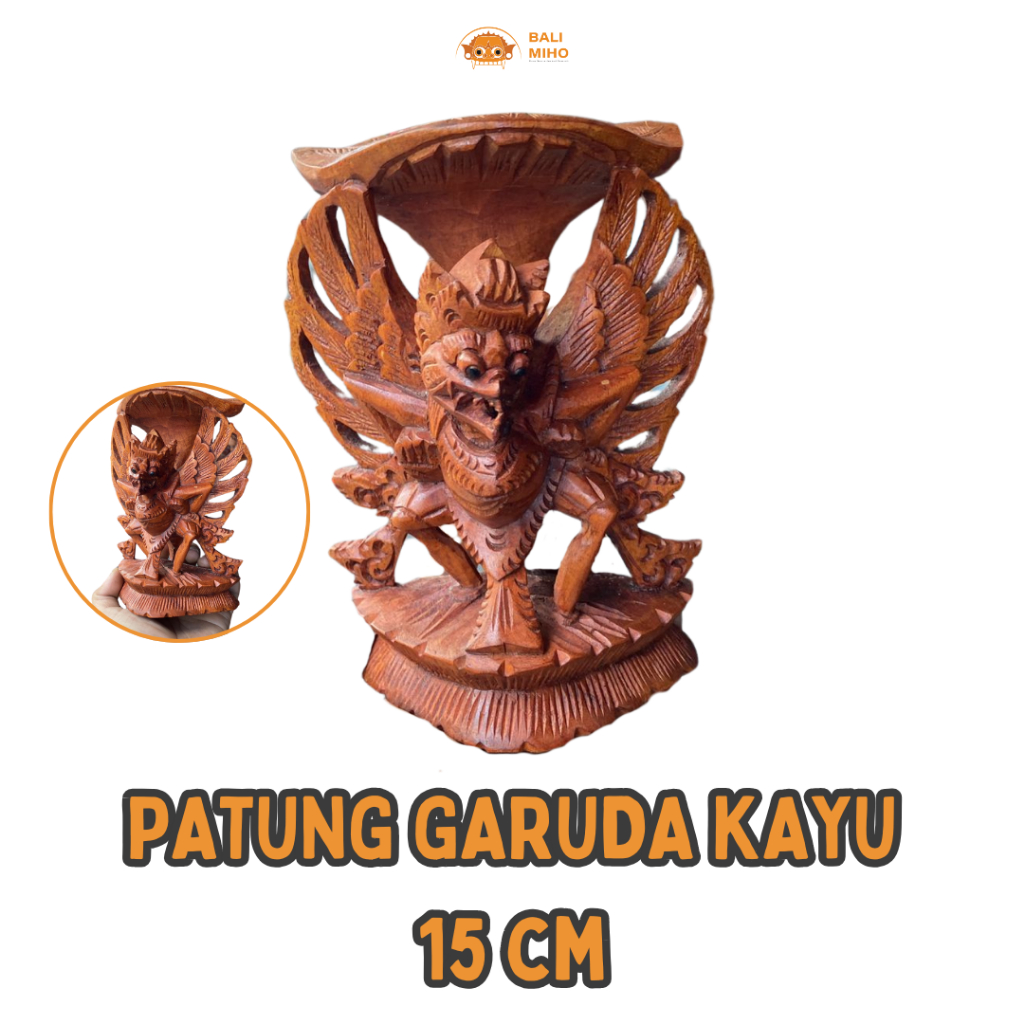 Jual Patung Garuda 15 cm - Patung Garuda Kayu - Patung Garuda mini ...