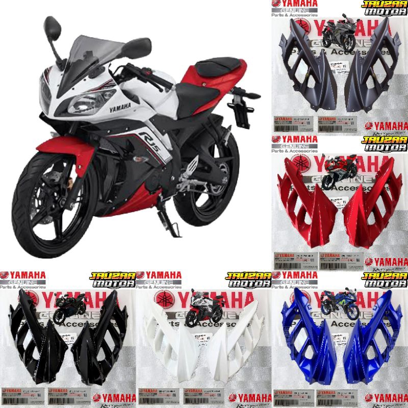 Jual FAIRING SAYAP DALAM KANAN KIRI R15 V2 ORIGINAL YAMAHA 2PK-F117W-00 ...