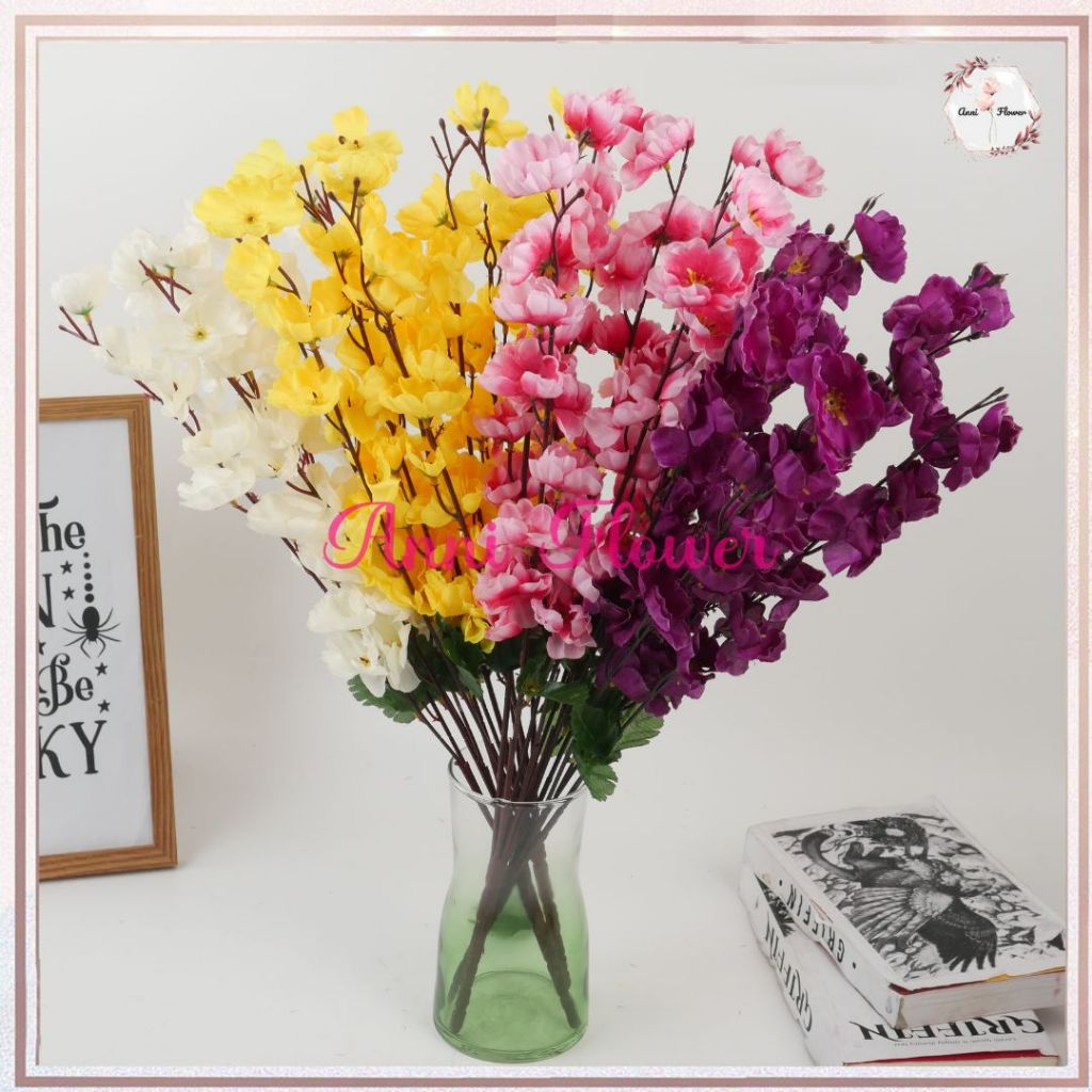 Jual ANNI - PALING MURAH BUNGA SAKURA JEPANG X7 FLOWER ARTIFICIAL ...