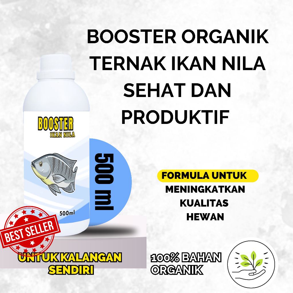 Jual Nutrisi Organik Ikan NILA 500ml: Booster Terbaik untuk Ternak Sehat dan Produktif | Shopee ...