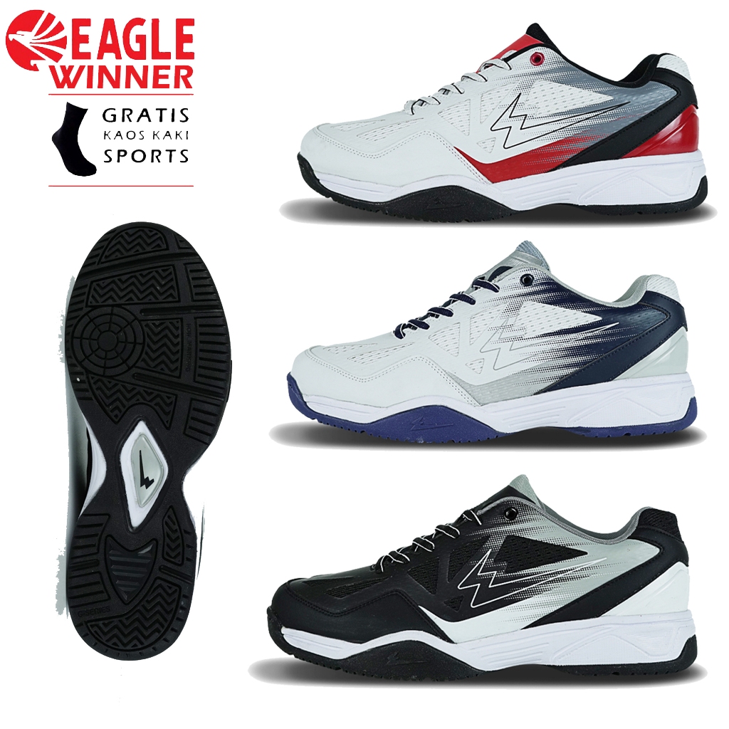 Jual Sepatu Tenis Merk Eagle Winner Original Terbaru Sepatu Olahraga ...