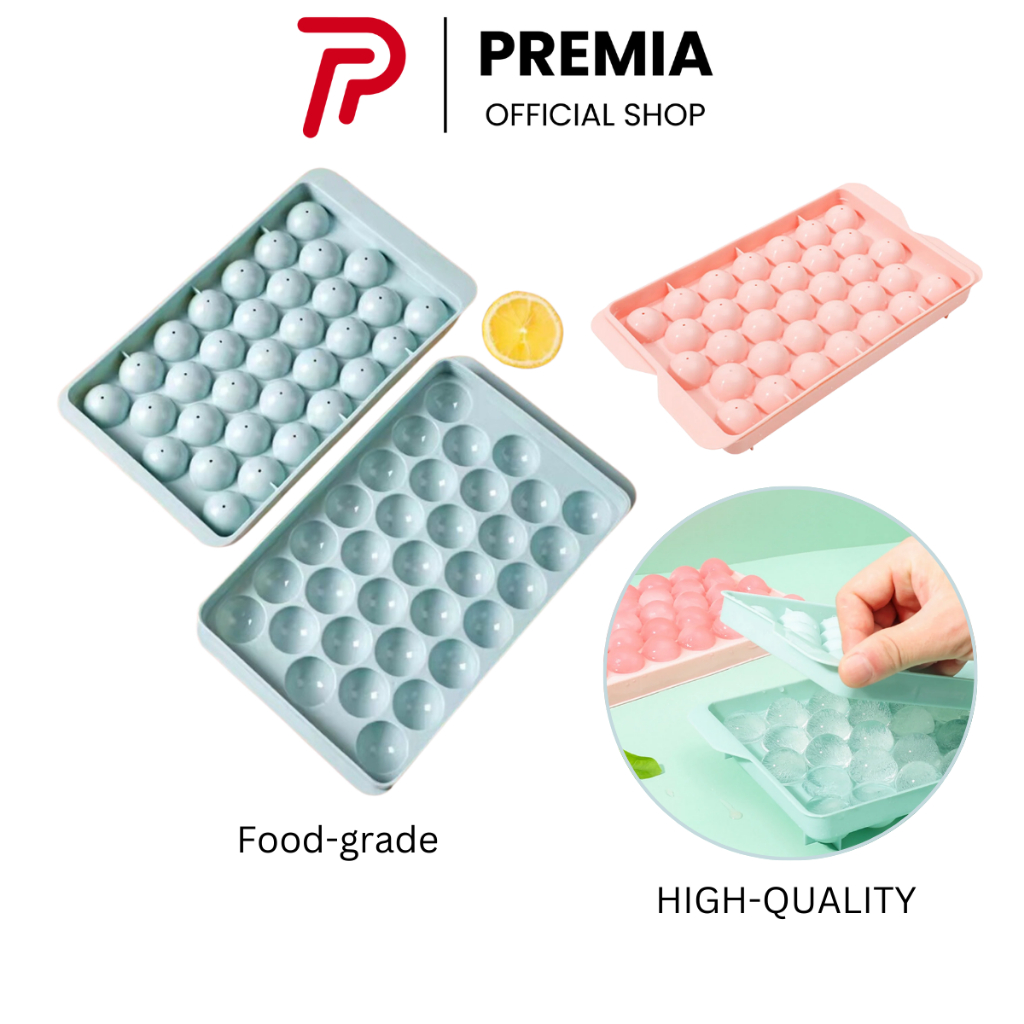 Jual Cetakan Es Batu 33 Lubang Cube Food Grade Puding Cokelat Jelly ...