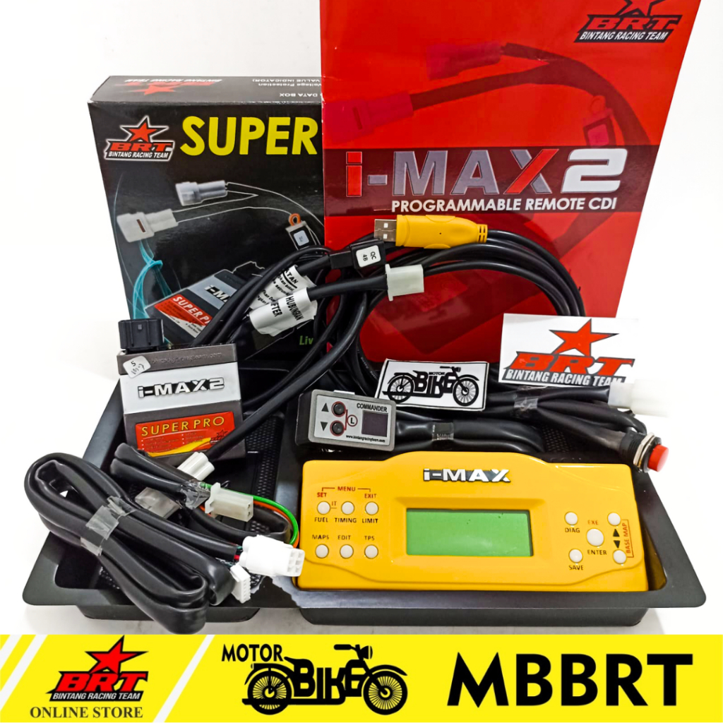 Jual PAKET CDI BRT IMAX I MAX 2 SUPER PRO 52 STEP COMMANDER REMOTE ...