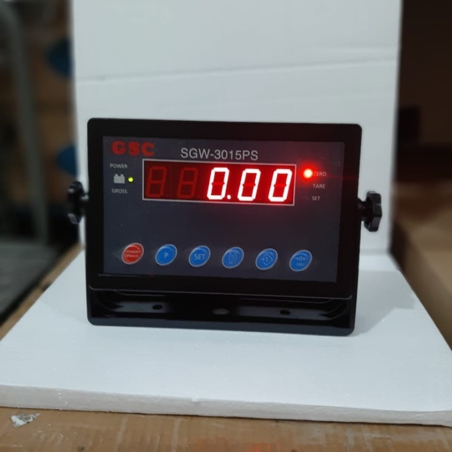 Jual indicator timbangan merk GSC -SGW-3015 PS/monitor truck scale GSC ...