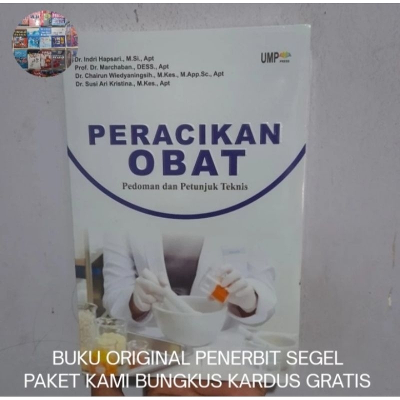 Jual Buku Original Peracikan Obat: Pedoman dan Petunjuk Praktis - Indri ...