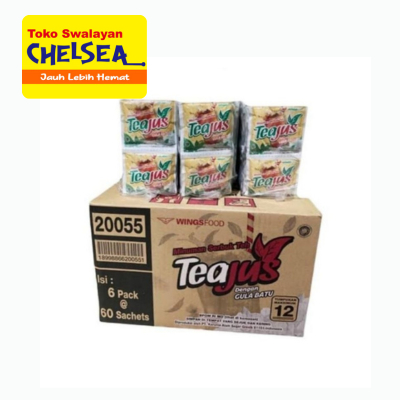 Jual Teajus gula batu 7gr per 6 renceng - tea jus gula batu - teh jus ...