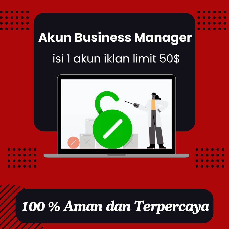 Jual Akun BM Facebook Akun Business Manager Spend/Spent Limit Harian Besar + Full Akses Email ...