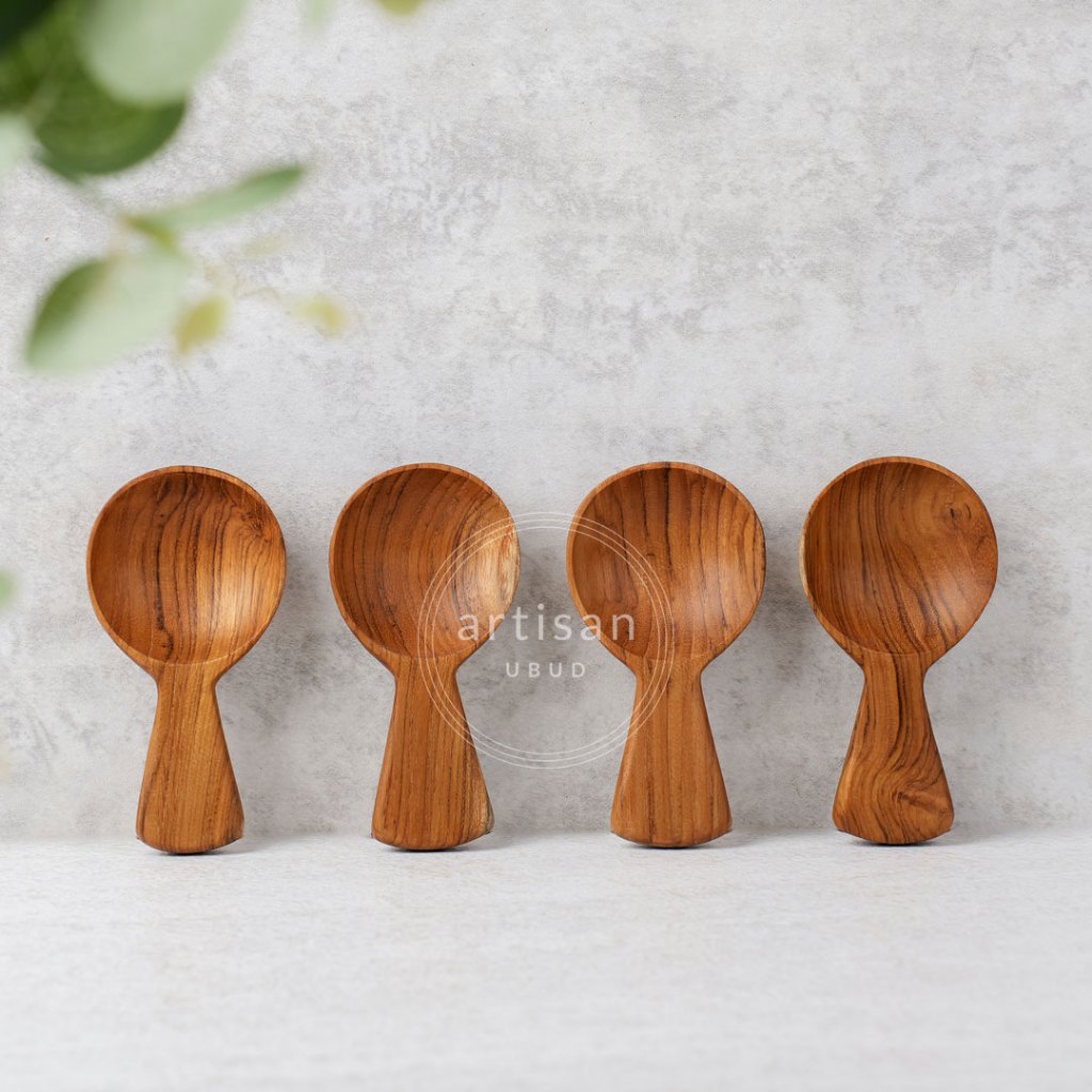 Jual Nararya - Sendok Kayu Jati / Sendok Unik Kayu Jati / Bahan Alami ...