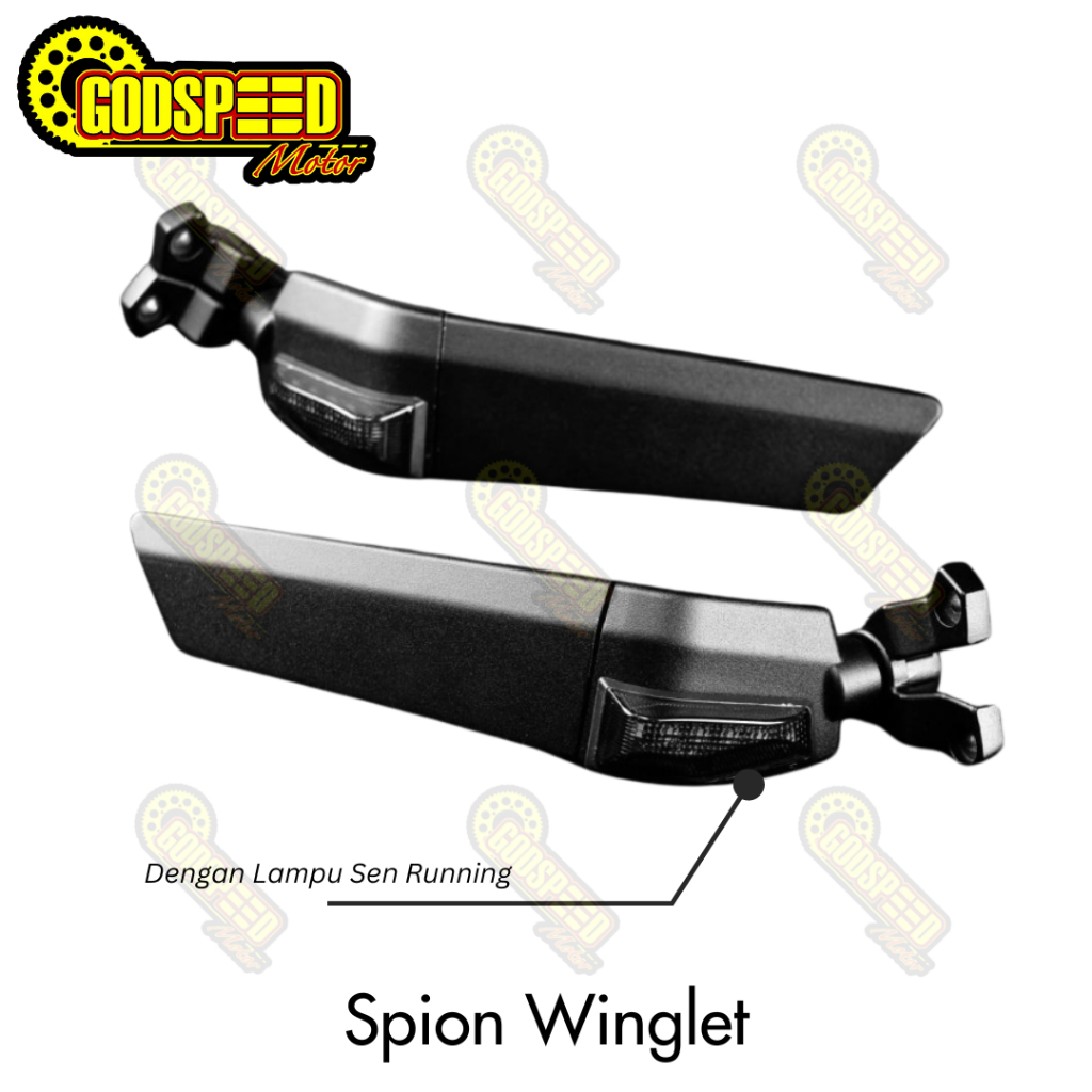 Jual Spion Winglet Revv Gara Parts GMA Sein LED Small Big ZX25 Ninja ...