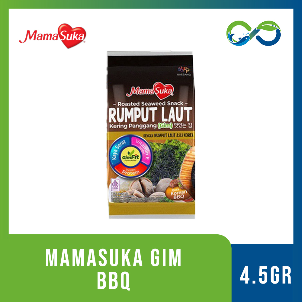 Jual [AquaEcoFarm] RUMPUT LAUT MAMASUKA ALL VARIAN NORI BBQ CHICKEN ...