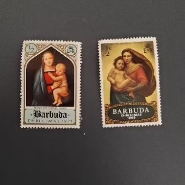 Jual PERANGKO PRANGKO BARBUDA BARU CHRISTMAS EDITION | Shopee Indonesia