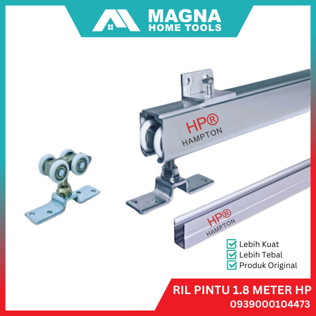 Jual REL PINTU GESER/SLIDING GANTUNG 1.8 METER TEBAL HP [ORIGINAL ...