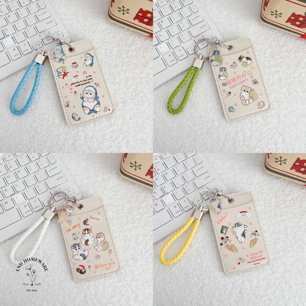 Jual MOFUSAND ID Card Holder Aesthetic Premium | Name Card Holder ...
