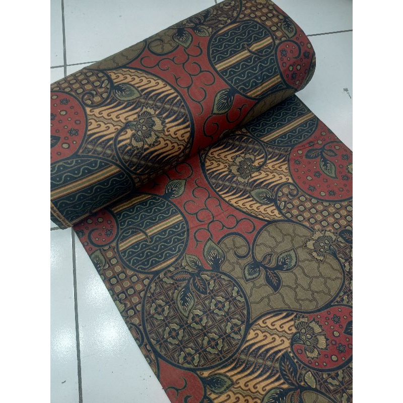 Jual KAIN BATIK KATUN PRINTING METERAN // BAHAN BATIK KATUN ECERAN BY JEPARA // BATIK KATUN ...
