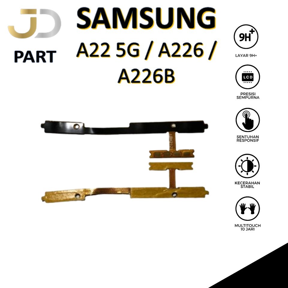 Jual FLEXIBEL SAMSUNG A226B ON OFF + VOLUME ORIGINAL (GALAXY A22 5G ...