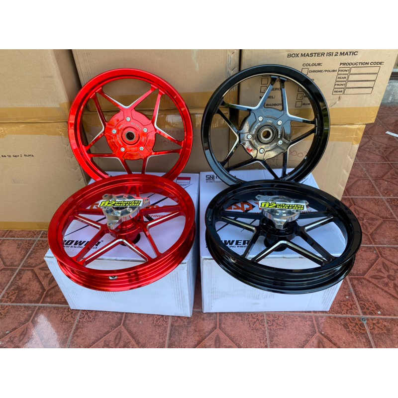 Jual VELG AEROX RING 14 VELG POWER BADBOYS AEROX SIZE.185/215-14 ...