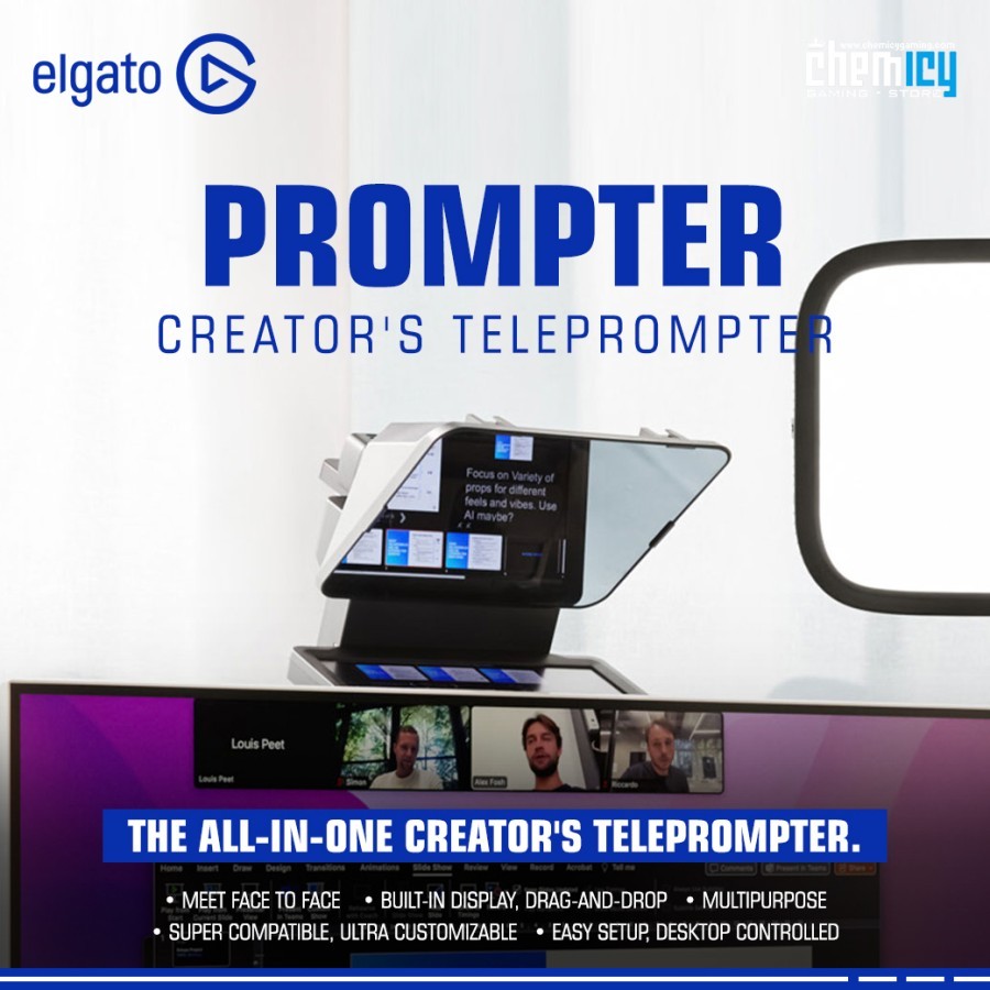 Jual Elgato Prompter 23inch All in Creators Teleprompter with Built-in ...