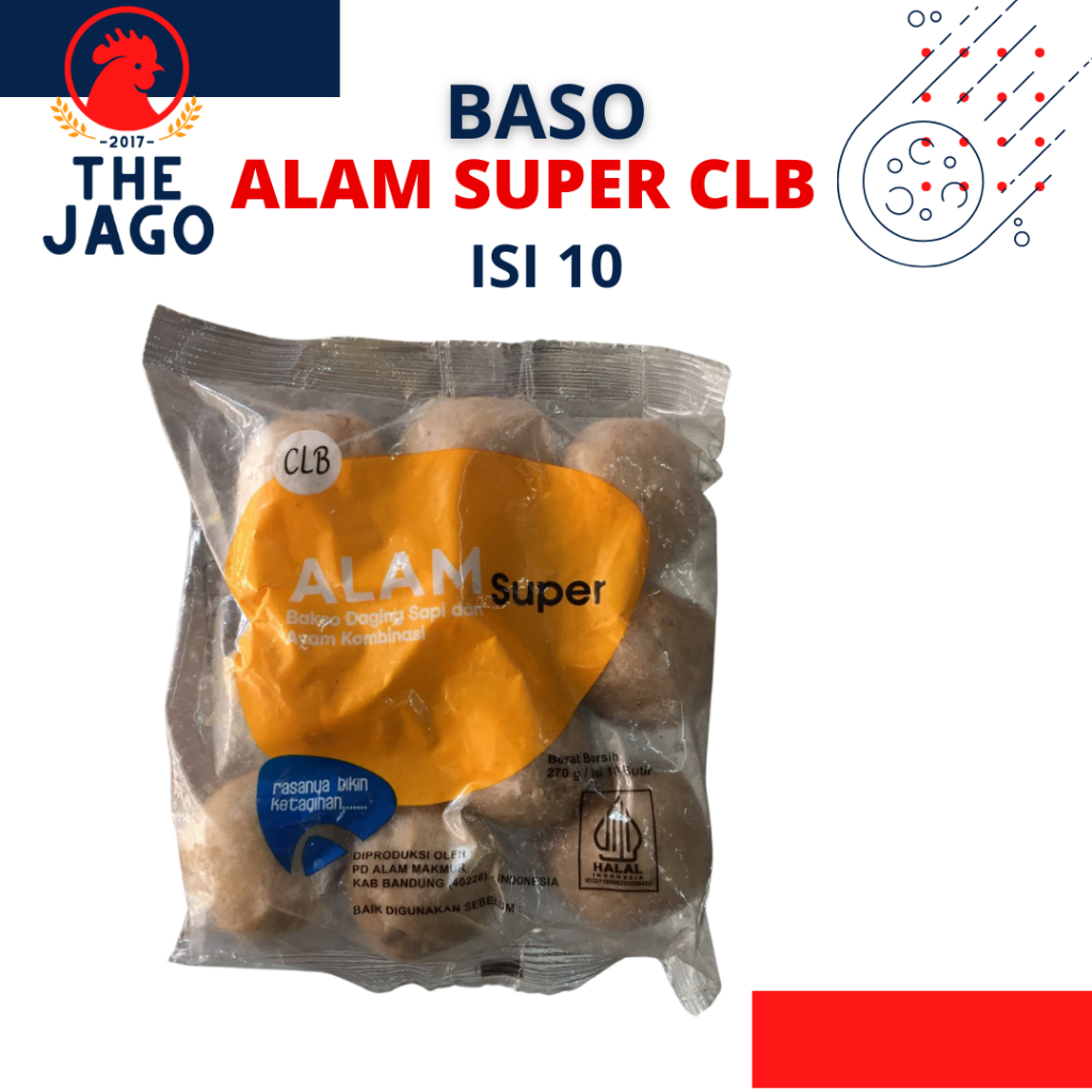 Jual Alam Super CLB Isi 10 Baso Sapi Asli Urat Polos | Shopee Indonesia