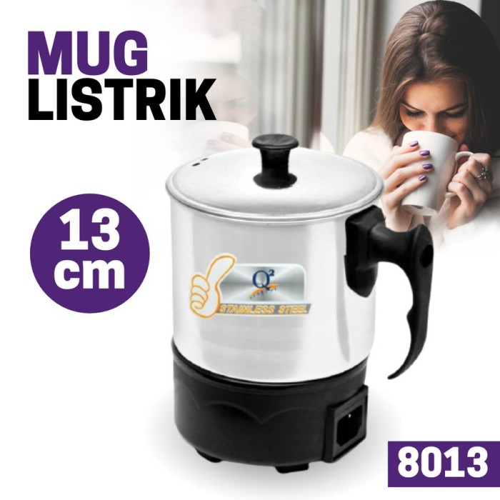 Jual Mug Listrik Q2-8013 - Mug Listrik - Panci Listrik Stainless ...