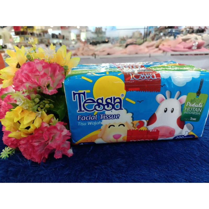 Jual TESSA FACIAL TISSUE 200 SHEETS , BELI 2 PASTI HEMAT | Shopee Indonesia