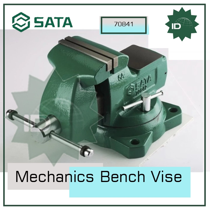 Jual RAGUM 4 INCH MECHANICS BENCH VICE - 70841 SATA TOOLS | Shopee ...