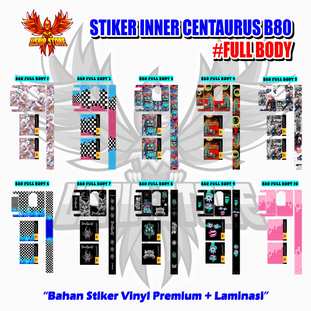 Jual STIKER CENTA B80 FULL BODY | Shopee Indonesia