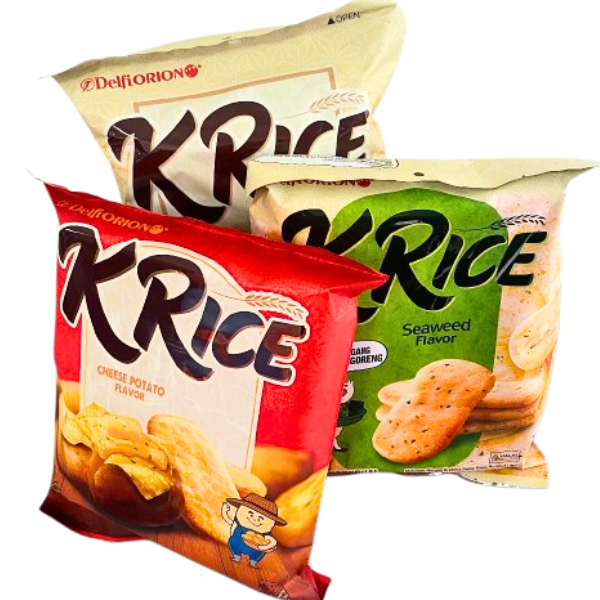 Jual Delfi Orion O’Rice Orice K-Rice KRice Crackers Krekers Beras Sweet ...