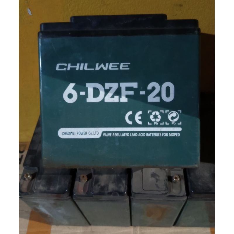 Jual baterai sla chilwee 12v 20ah | Shopee Indonesia