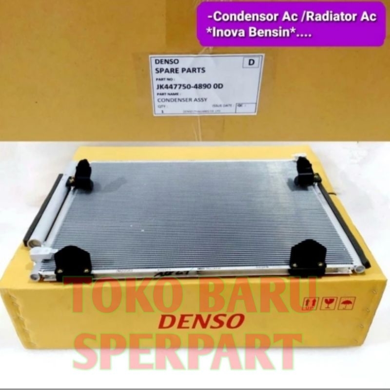 Jual CONDENSOR KONDENSOR AC INNOVA BENSIN INOVA ASLI ORIGINAL DENSO ...
