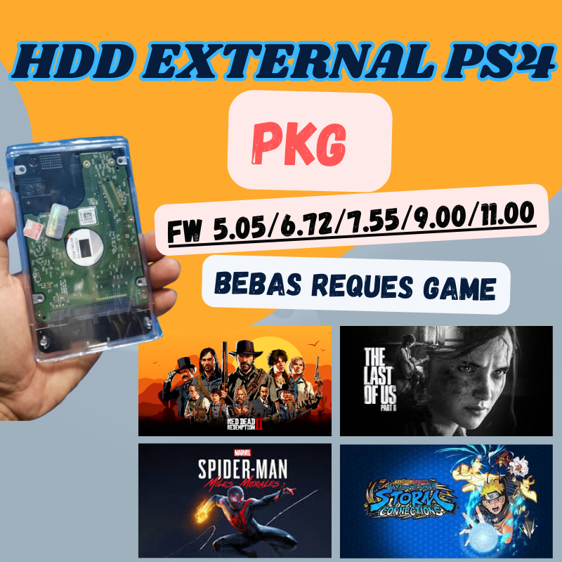 Jual Hardisk hdd hard disk external game pkg ps4 playstation 4 play station 4 | Shopee Indonesia