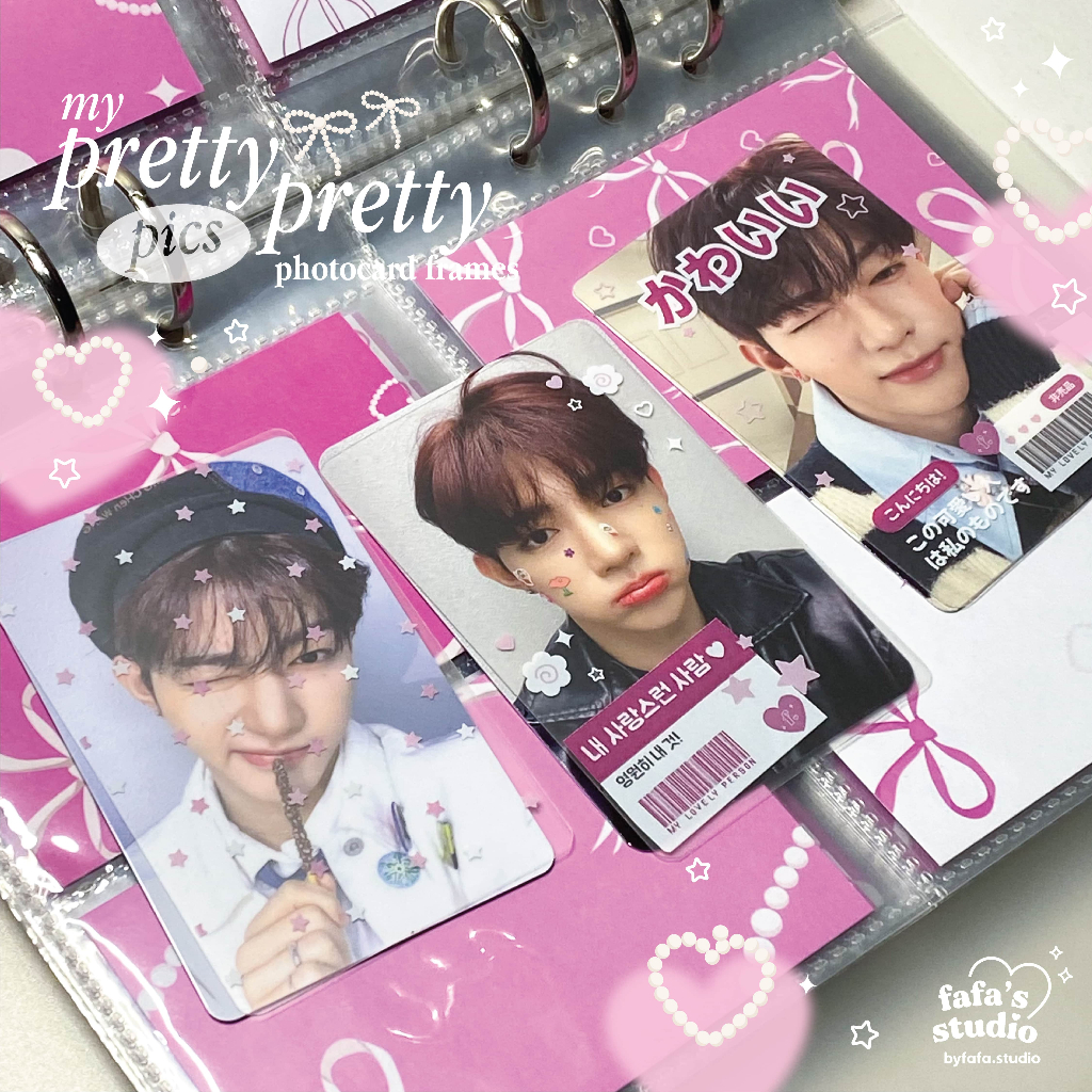 Jual my pretty pretty pics : photocard frame (baca deskripsi) | Shopee ...