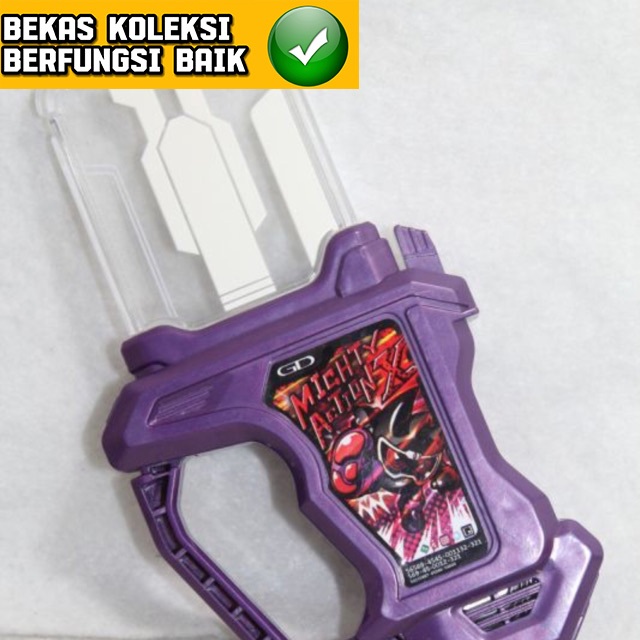 Jual Dx Kamen Rider Ex Aid Gashat Genmu Proto Mighty Action X | Shopee ...