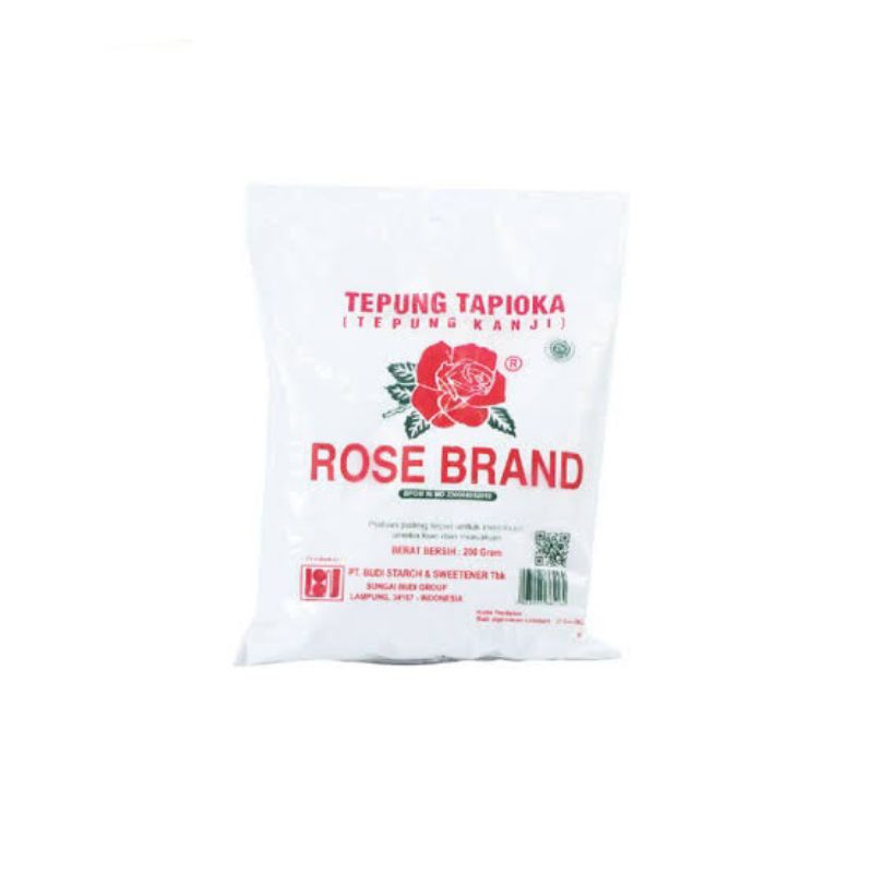 Jual Tepung Tapioka / Tepung Kanji / Aci Rose Brand 500 Gram | Shopee ...