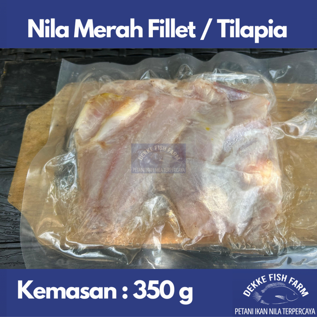 Jual Fillet Ikan Nila Merah / Red Tilapia Fillet Kemasan -+ 390g ...