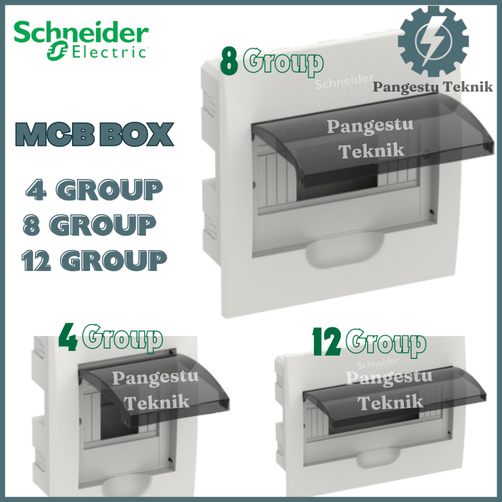 Jual Schneider Box MCB 4 8 12 GROUP / Box MCB 4 Modules 8 Modules 12 ...