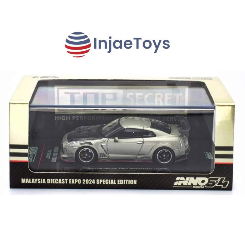 Jual INNO64 NISSAN GT-R (R35) 'TOP SECRET' MALAYSIA DIECAST EXPO ...