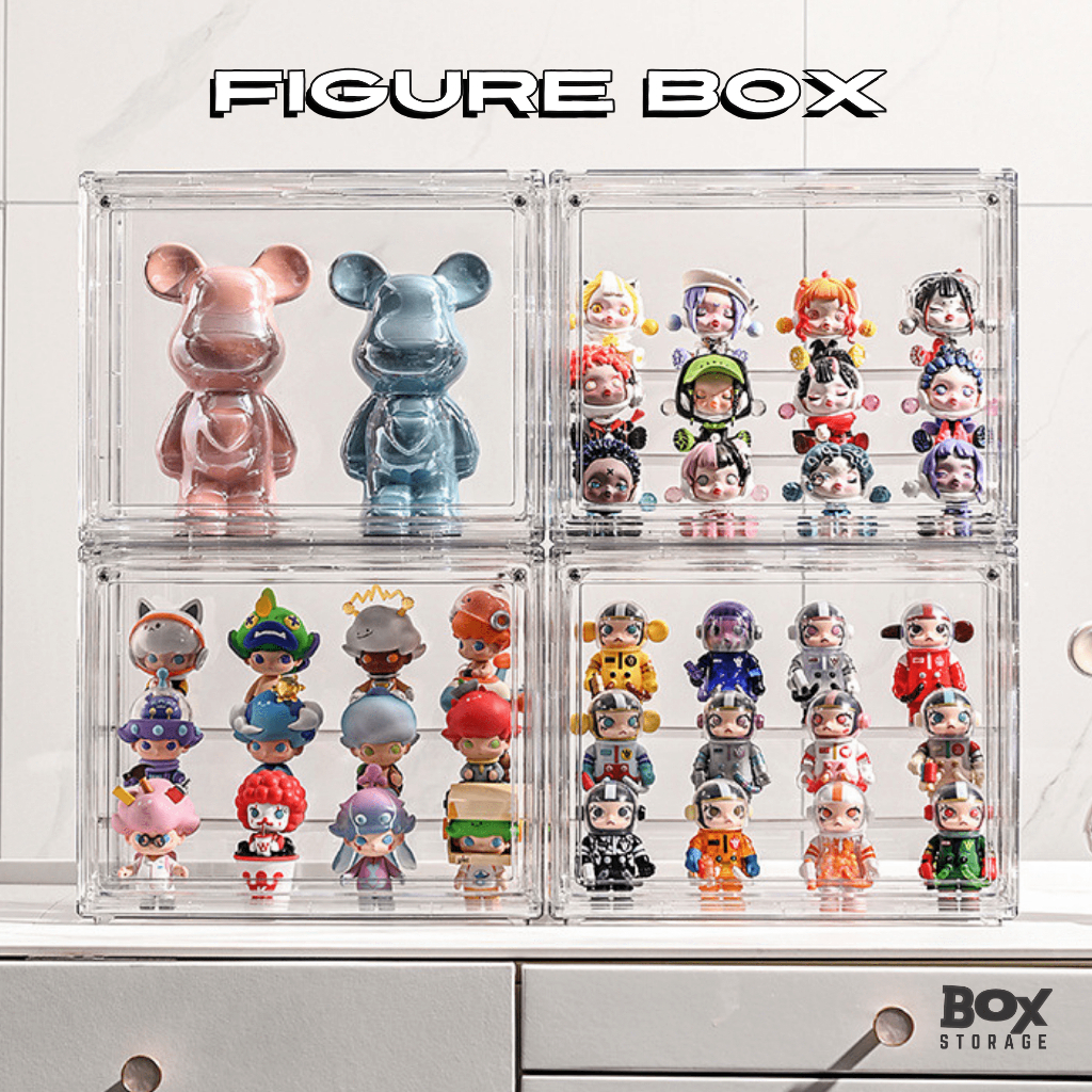 Jual 「CRYSTAL」Action Figure Display Box Clear Acrylic Pop Mart Blind ...