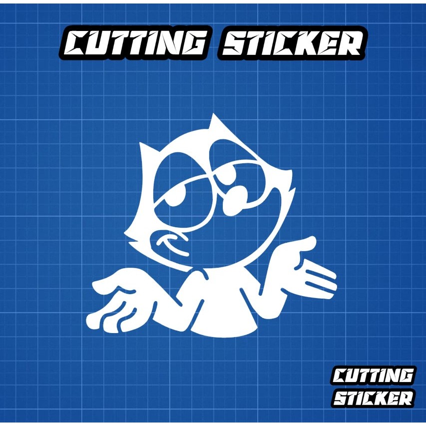 Jual Sticker Cutting Animasi kartun - stiker motor | Shopee Indonesia