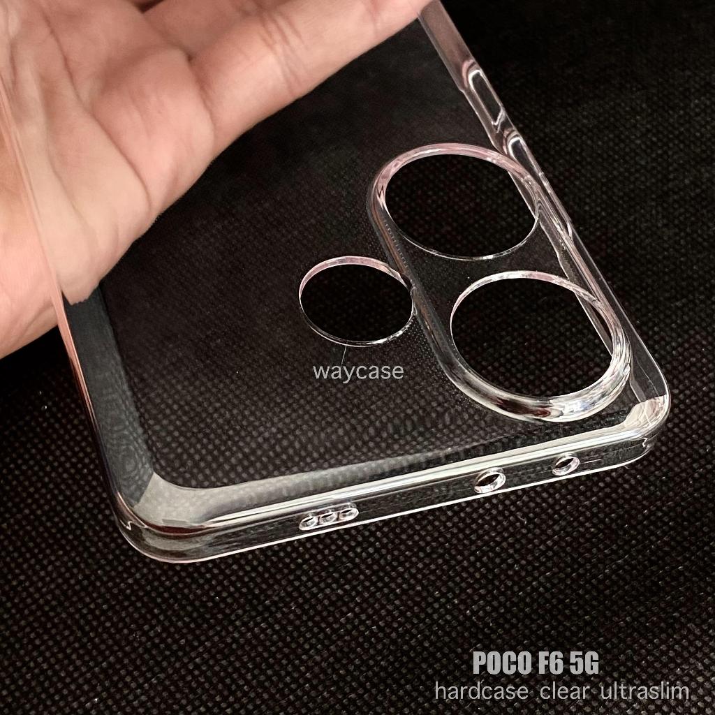 Jual HARDCASE XIAOMI POCO F6 CASE MIKA BENING TRANSPARAN ULTRASLIM ...