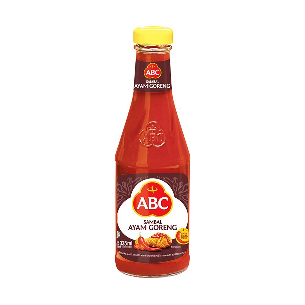 Jual ABC Sambal Ayam Goreng 335ml (+PENGAMAN PRODUK) | Shopee Indonesia