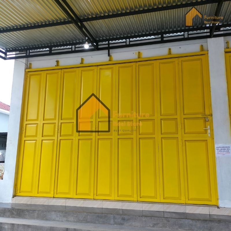 Jual rolling door warung / rolling door toko / pintu toko lipat / pintu ...