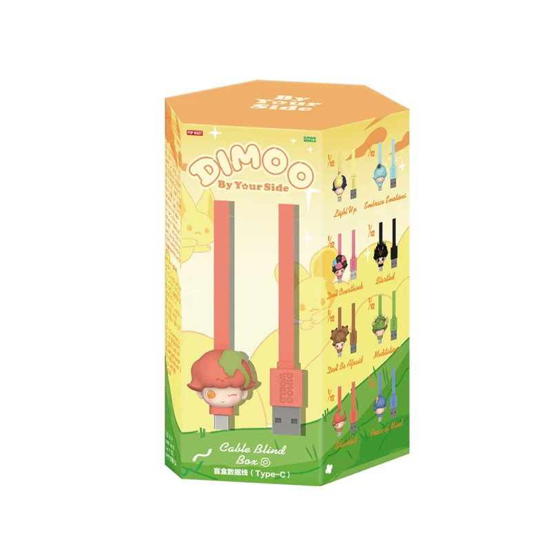 Jual POPMART DIMOO BY YOUR SIDE CABLE CHARGER TYPE C SELECTED | Shopee ...