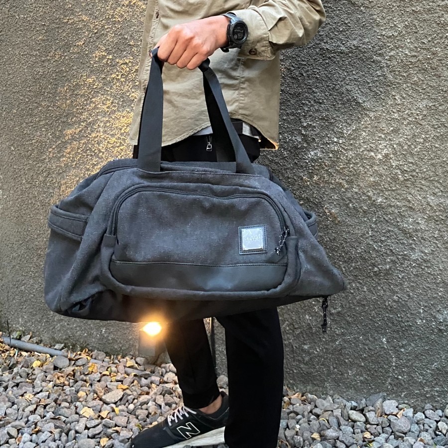 Jual Eiger BTR Canvas Duffle Backpack - Black - Original | Shopee Indonesia