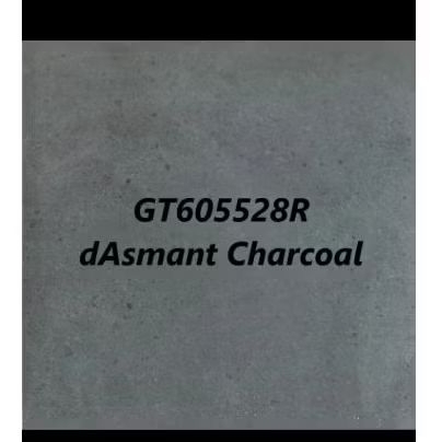Jual Granit Kasar/Roman Granit GT605528R dAsmant Charcoal 60x60/Granit ...