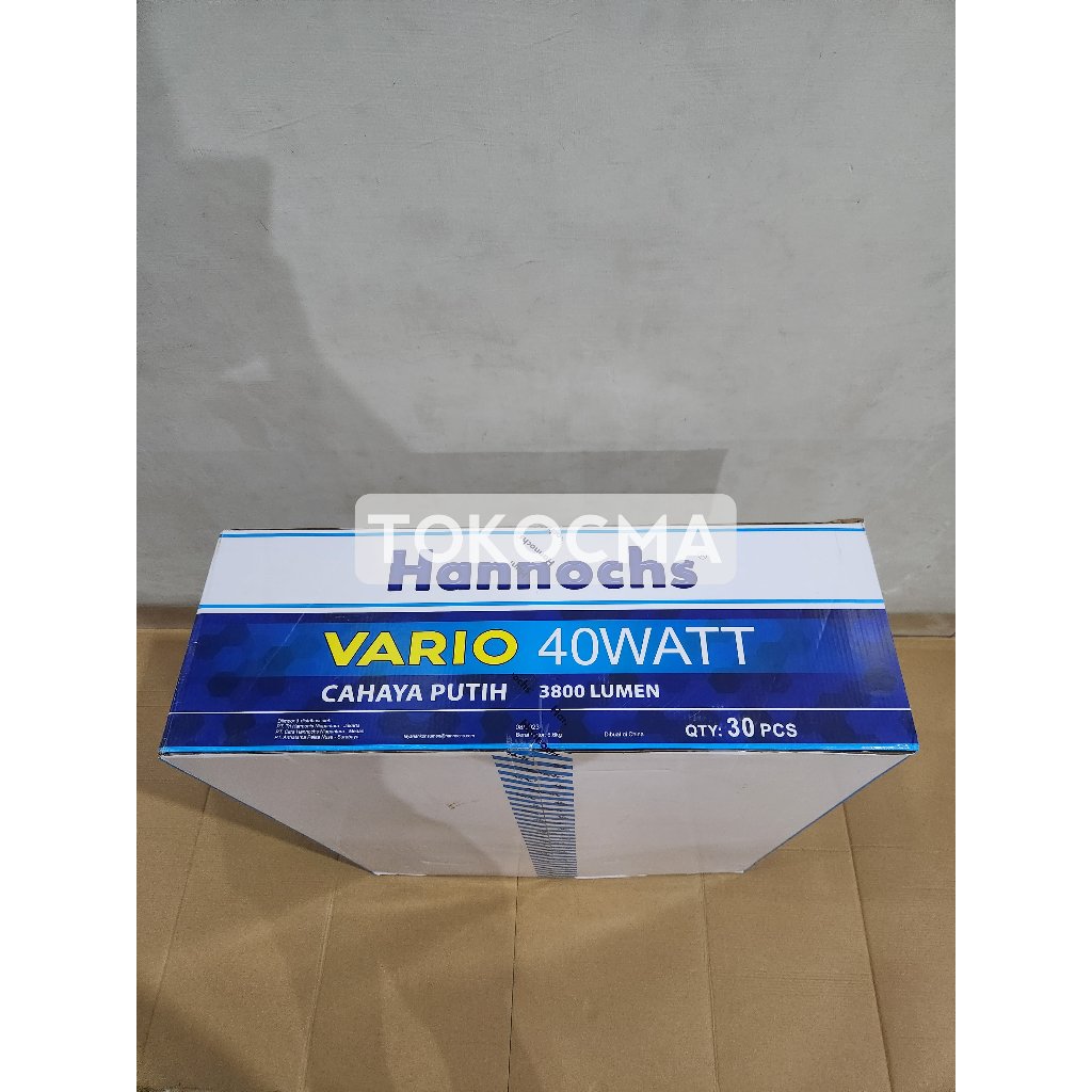 Jual Lampu LED Bohlam Vario 40w 40watt Hannochs Cahaya Putih 1 DUS ...