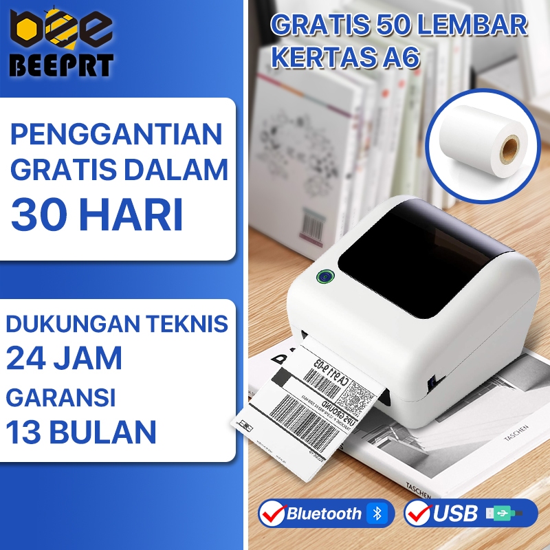 Jual Rhebar IP-486BT shopee printer thermal printer label thermal ...