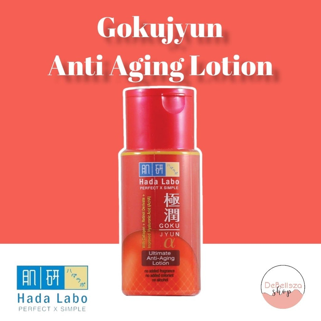 Jual HADA LABO GOKUJYUN ALPHA ULTIMATE ANTI - AGING LOTION 100ML ...