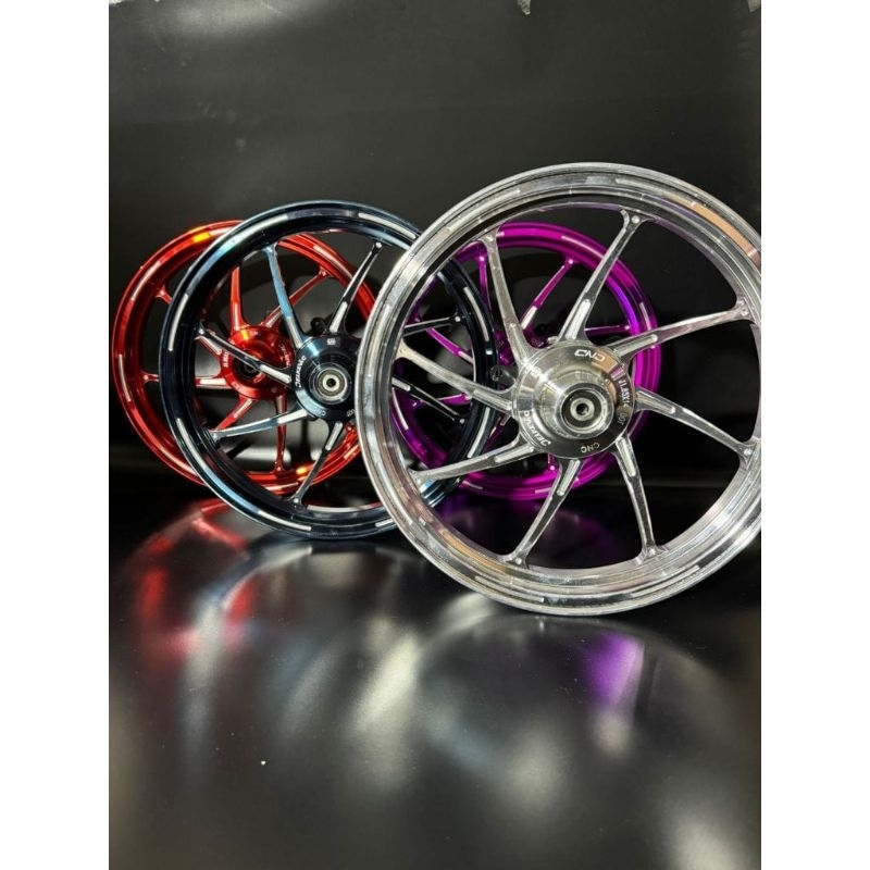 Jual VELG RACING DND DELKEVIC M8 NMAX ALL NEW UK 185/215-14 Nmax Old ...